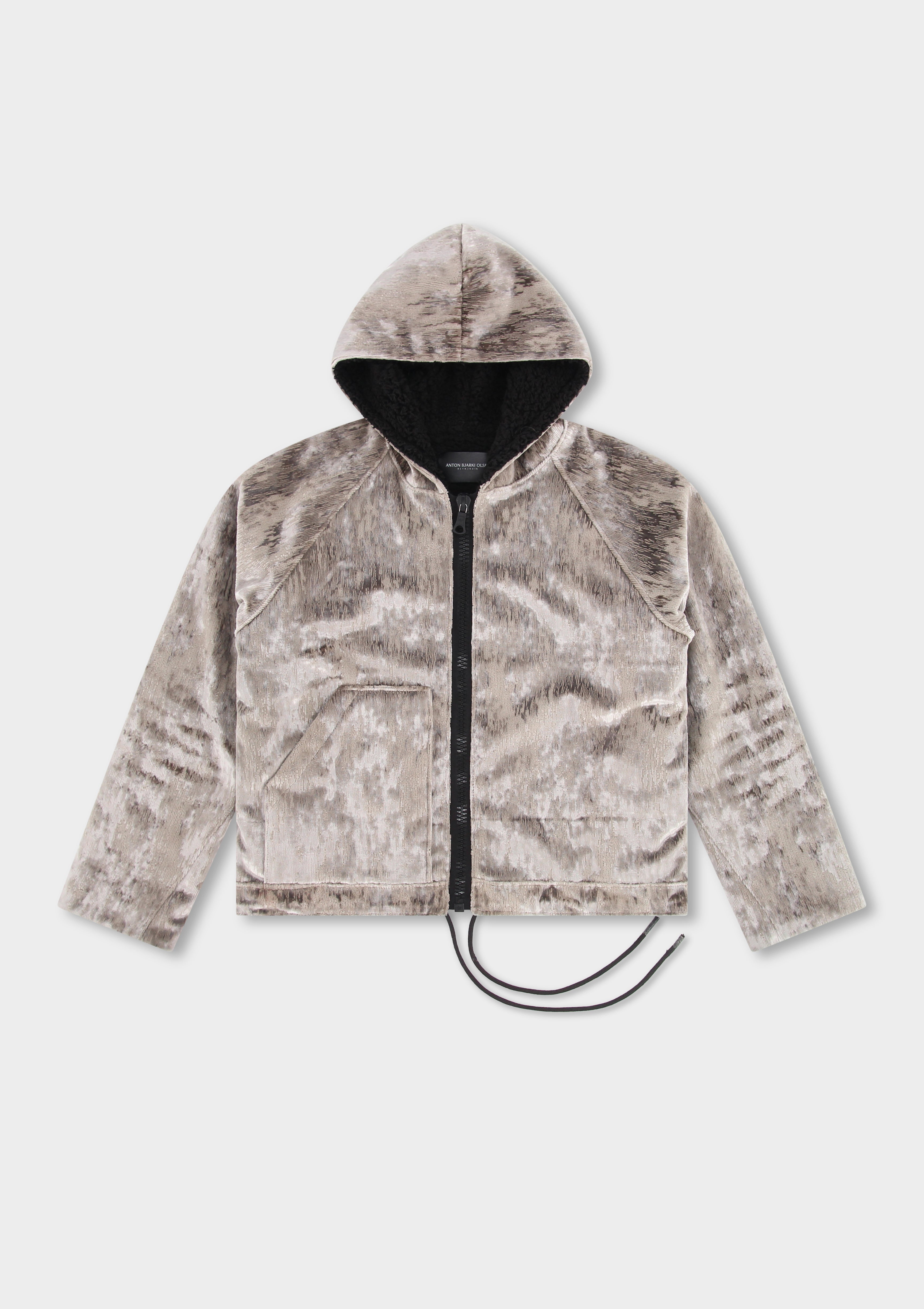 Jacquard Velvet Zip Jacket – Anton Bjarki Olsen